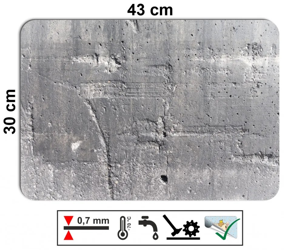 Prostírání - 671, Beton