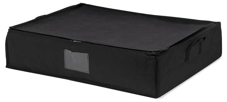 Úložný box Compactor 3D Black Edition, 145 l, černá