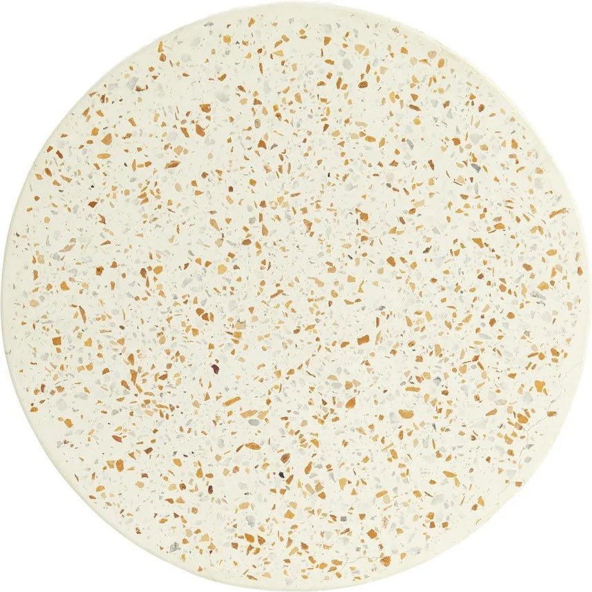 Terrazzo kulatý odkládací stolek ø 32 cm Moravit – Light & Living