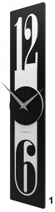 Designové hodiny 10-026 CalleaDesign Thin 58cm (více barevných variant) Barva béžová-12 - RAL7044