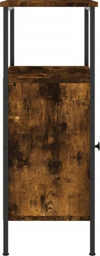 vidaXL Noční stolek 41 x 31 x 80 cm kompozitní dřevo [825925] Barva: Černá