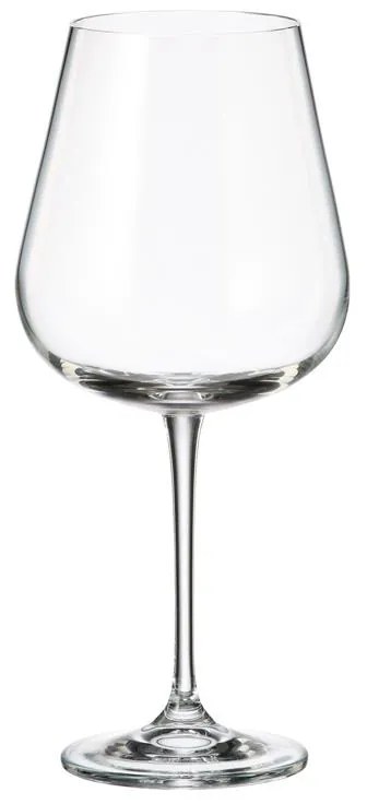 BOHEMIA ARDEA SKLENICE NA ČERVENÉ VÍNO 670 ML SADA 6KS