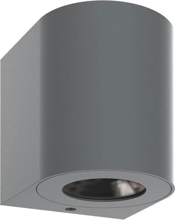 NOR 49701010 Venkovní nástěnné svítidlo Canto 2 2x6W LED šedá čirá - NORDLUX