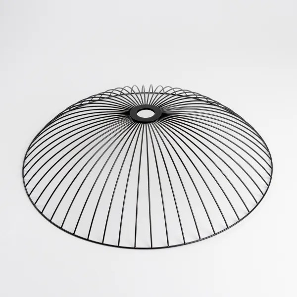 BRILAGI - LED Přisazený lustr CERIA WIRE 1xE27/60W/230V pr. 60 cm černá