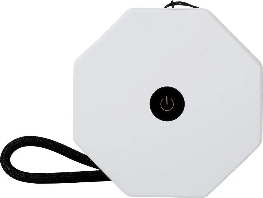 Bílá přenosná světelná dekorace na USB ø 8 cm Twist – Gingko