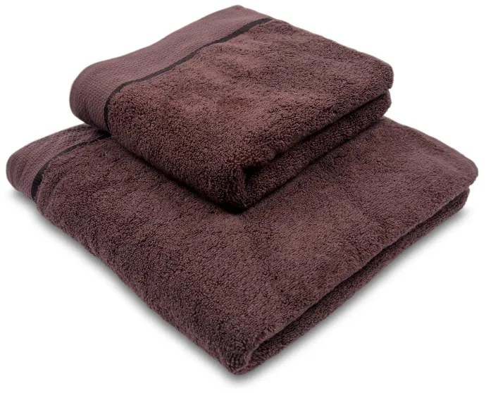 SVITAP sleep well Ručník Star 450 g/m2  Ručník Star 50x100 cm tmavě hnědá