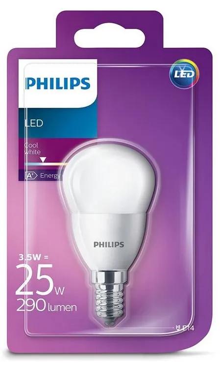 Philips | LED Žárovka Philips E14/3,5W/230V 4000K | P4528