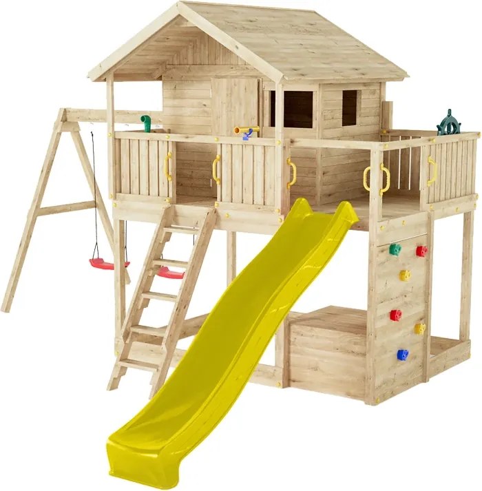 Marimex | Dětské hřiště Marimex Play Basic 015 + žlutá skluzavka | 11640671