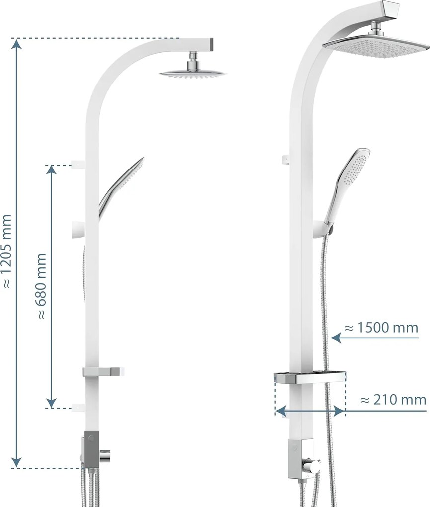 Eisl Sanitär Sprchový komplet Madagaskar 60065