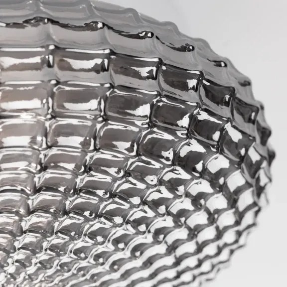 Designové stropní svítidlo Clam 30 chrom