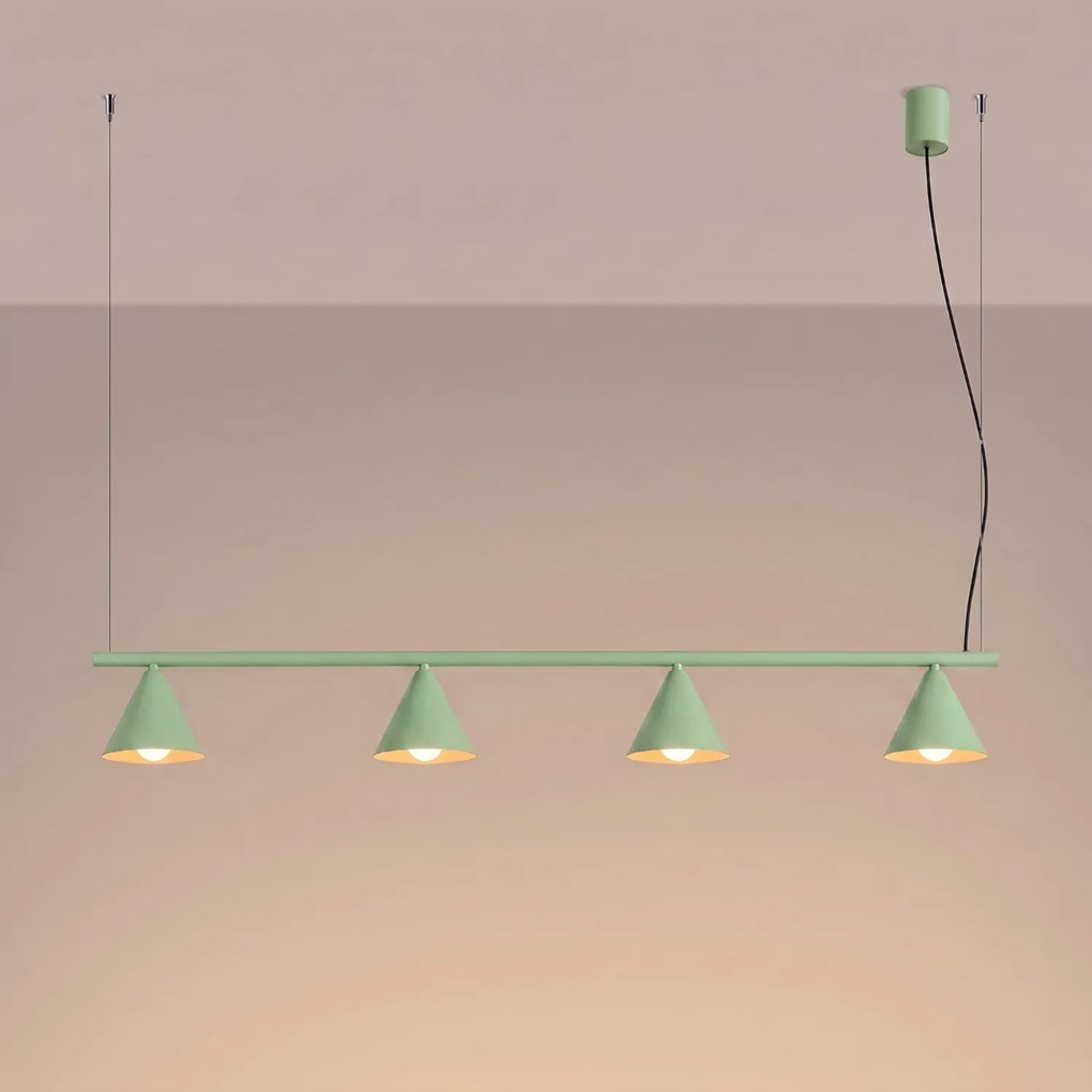 Sollux Lighting Lustr NOX 4L šalvějový