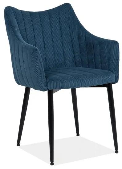 Jídelní židle Mattie (námořnická modrá + černá). 1050536