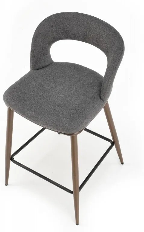 Barová židle H114 Halmar Šedá