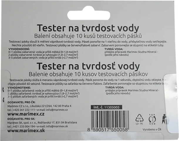 Marimex Tester na tvrdost vody 11305003