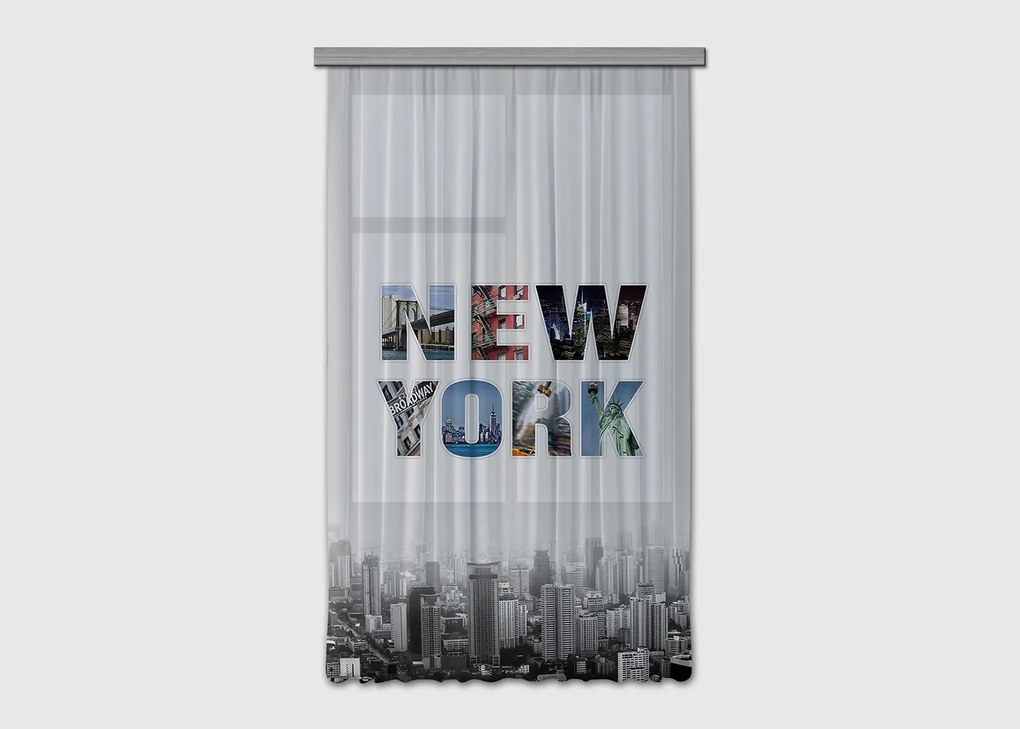 Dekorativní závěs New York | 140 x 245 cm | DFCPL6598