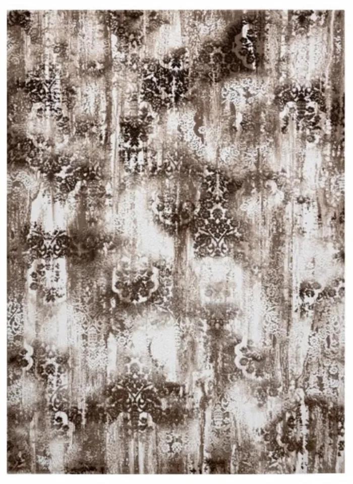 Luxusní kusový koberec akryl Nigel hnědý 160x230cm