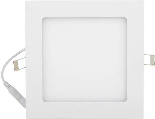 Ecolite LED-WSQ-12W/4100 Bílý vestavný LED panel 175x175mm 12W denní bílá