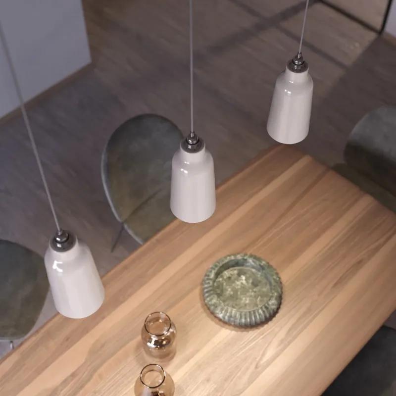 creative cables Keramické stínidlo ve tvaru lahve z kolekcie Materia Barva komponentu: Korálová