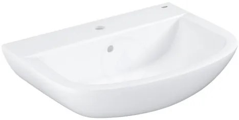 Grohe Bau Ceramic - Umyvadlo s přepadem, 646 × 468 mm, alpská bílá, 39420000