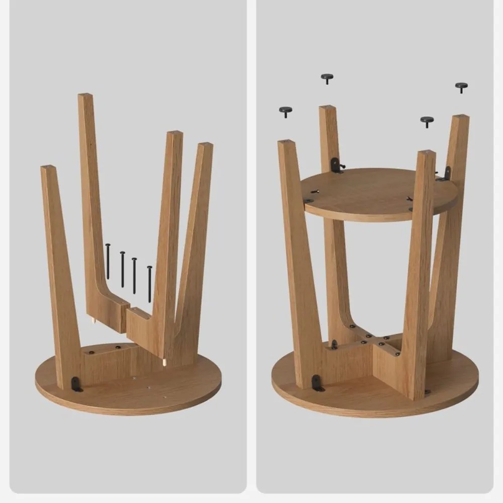 Konferenční stolek NORDIC, 40×50cm, hnědá Vasagle
