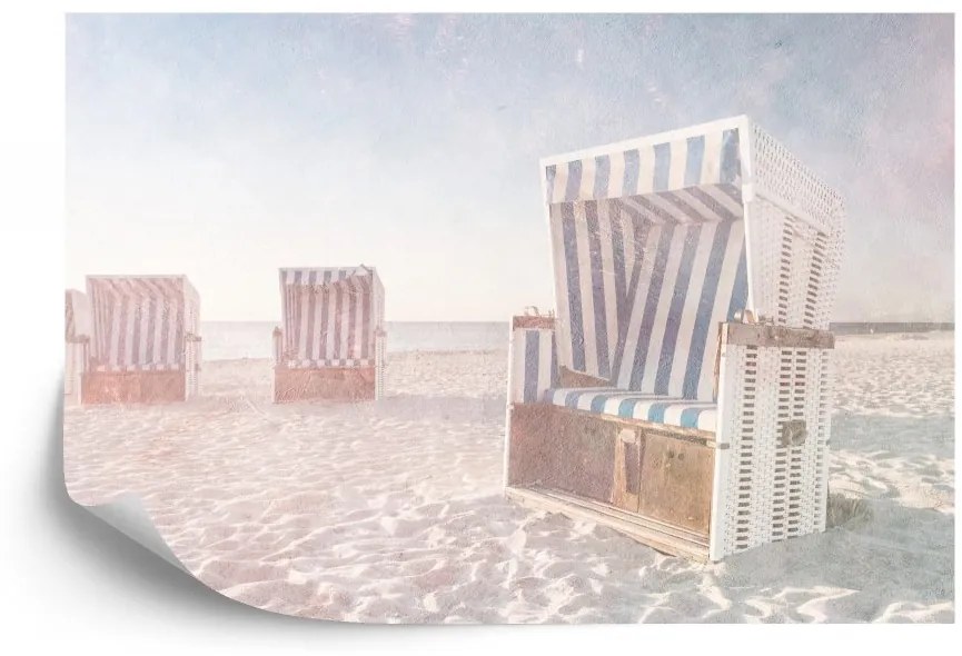 Fototapeta Ostsee Strandkörbe Hladký vinyl 400x280