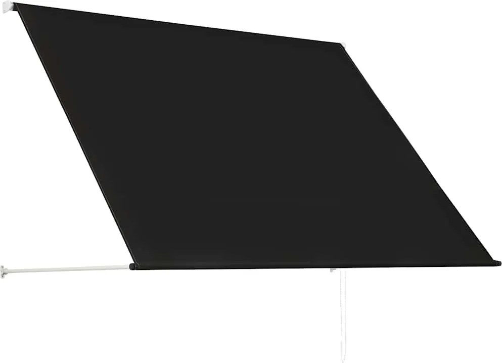 Zatahovací markýza antracitová 200 x 150 cm 143759