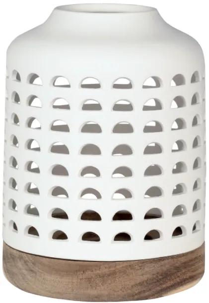 Räder Bílá porcelánová lucerna SOWA - různé velikosti Velikost: L