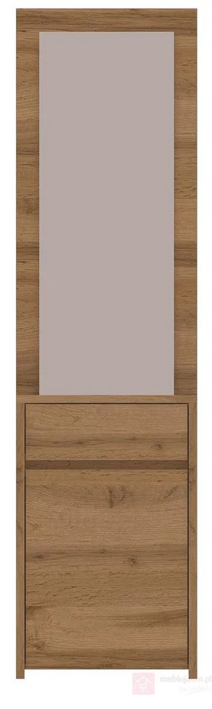 Skříňka se zrcadlem Taylor (dub wotan). 1054806