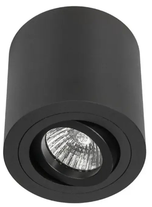 Minimalistické bodové svítidlo Rullo černá