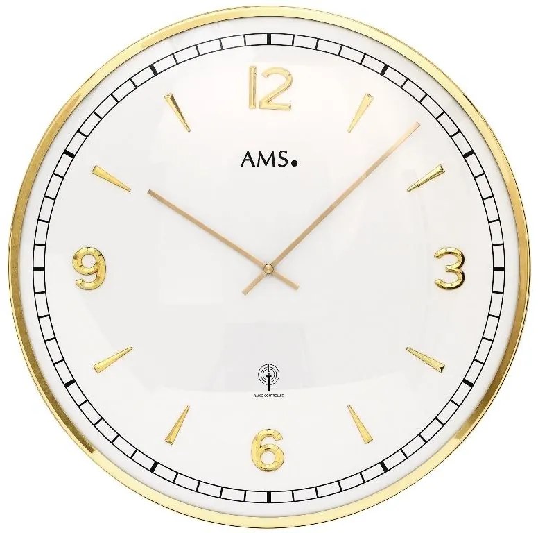 Nástěnné hodiny 5609 AMS řízené rádiovým signálem 40cm