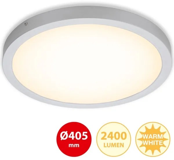 Briloner 7143-014 - LED Stropní svítidlo FIRE LED/24,5W/230V 3000K