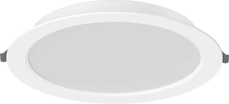 Mexen LDRR, LED stropní svítidlo pro zapuštění, průměr 12 cm 22 cm, 18W, neutrální - 4000K, 1980 lm, bílá - L210-022-1840-20