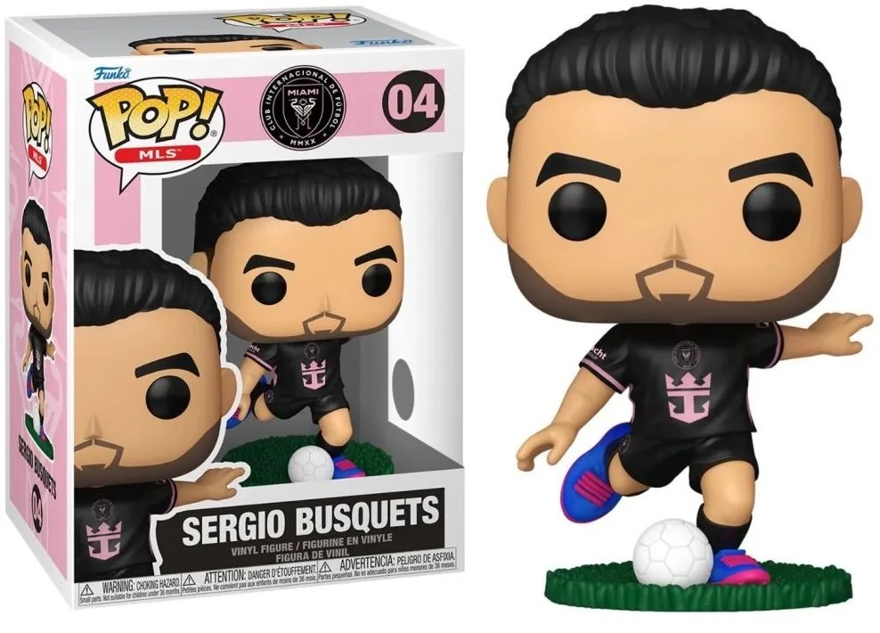 Funko pop! mls inter miami sergio busquets 04