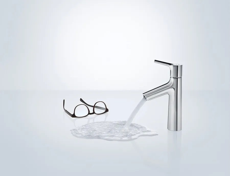 Hansgrohe Talis S, páková umyvadlová baterie 100 bez odtokové soupravy, chromová, 72021000