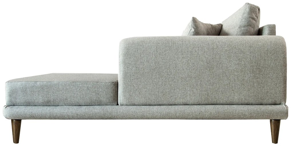 Hanah Home Čtyřmístná pohovka NERO šedá pravá 250 cm