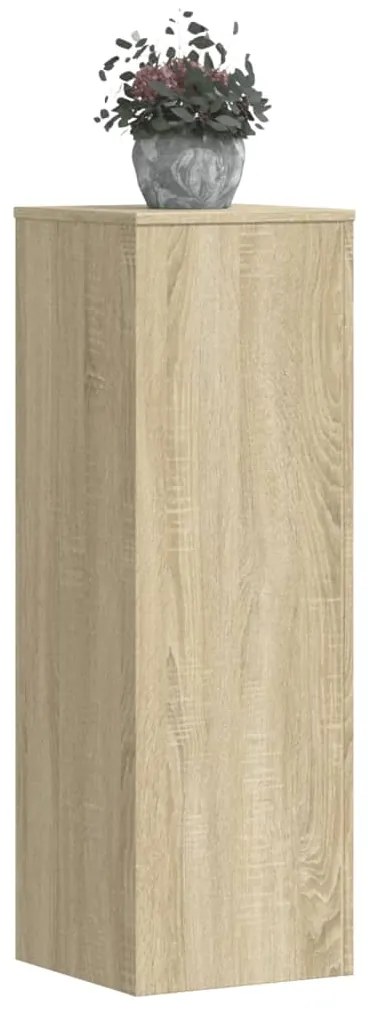Stojany na rostliny 2 ks dub sonoma 33 x 33 x 100 cm kompozit 3307884