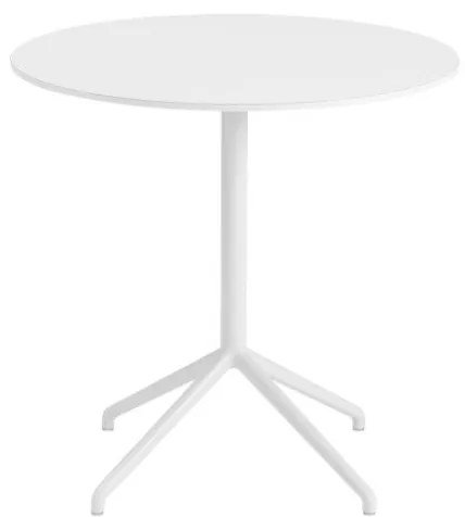Muuto Stolek Still Café Table Ø75 x 73 cm, white