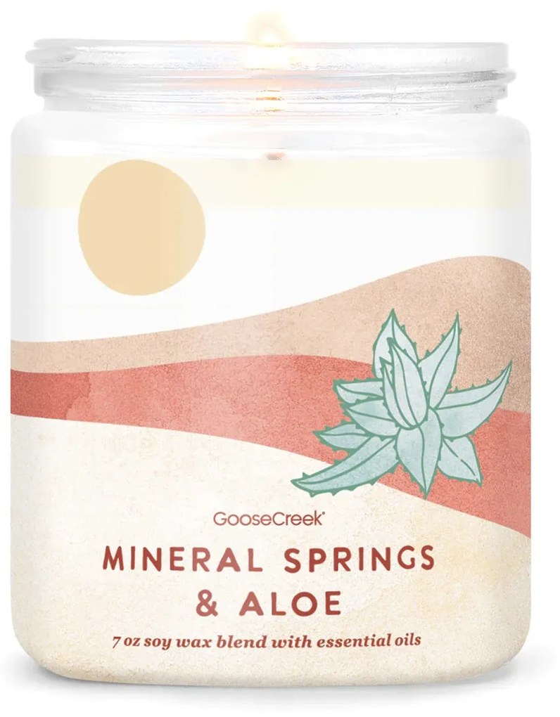 Goose Creek Candle svíčka Mineral Springs & Aloe, 198 g