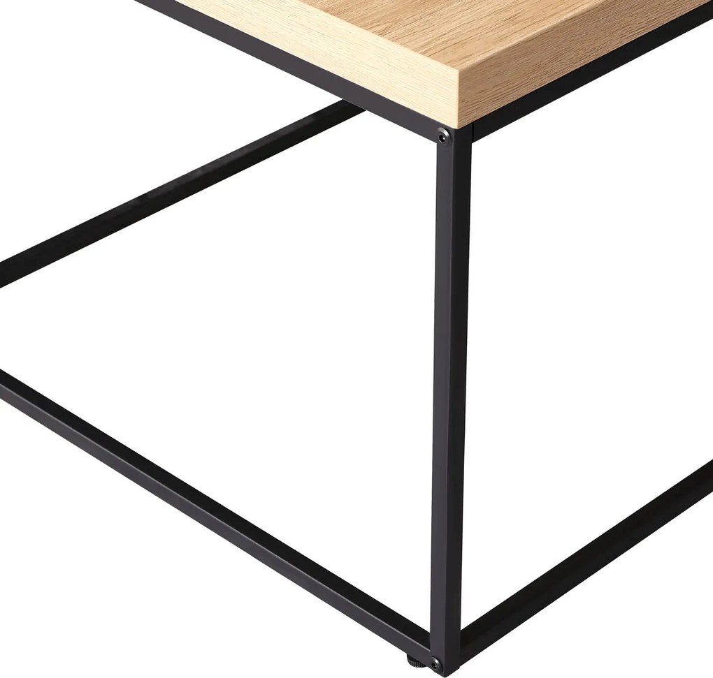 Autronic Konferenční stolek CT-V2006 60x60 cm Odstín: Bílý mramor