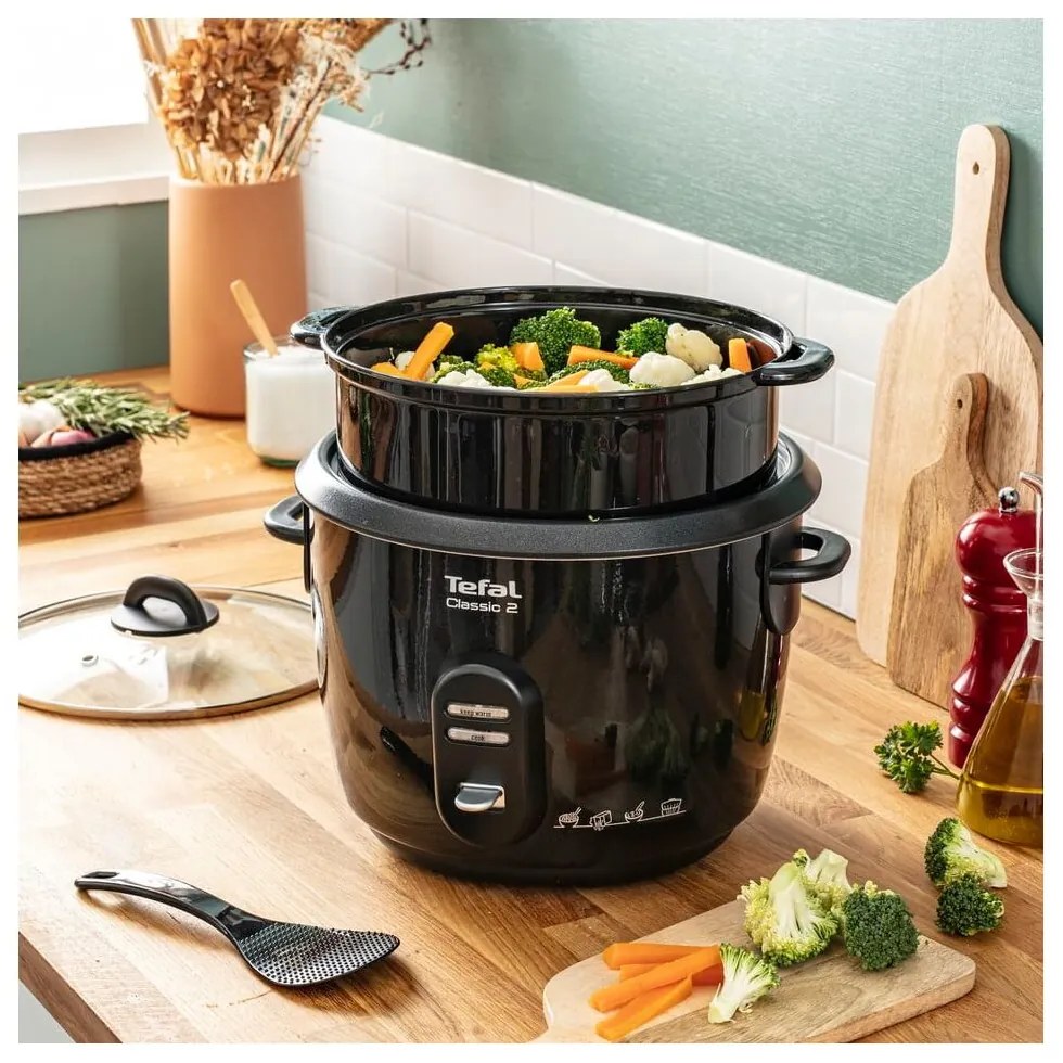 Černý rýžovar RK103811 – Tefal