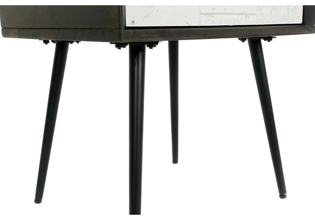DKD Home Decor Noční stolek Kov (Repasované A)