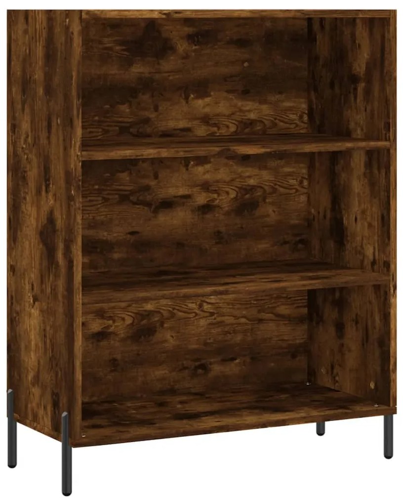 Skříň highboard kouřový dub 69,5 x 34 x 180 cm kompozitní dřevo,  3196080