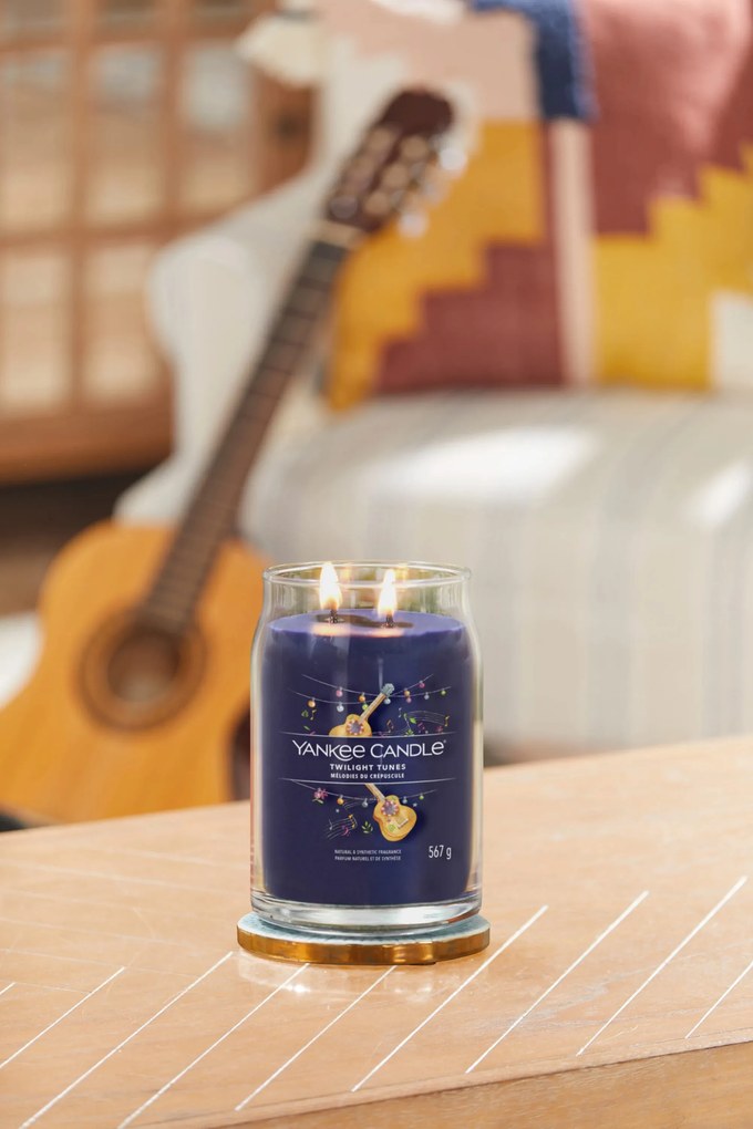 Yankee Candle – Signature svíčka Twilight Tunes (Za soumraku) Velikost: velká 567 g