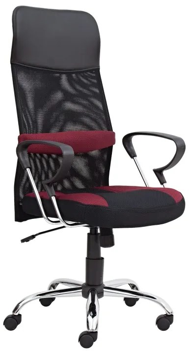 SEGO židle Kancelářské křeslo SEGO Stefi vínová