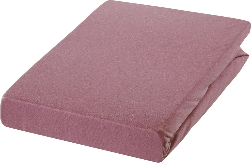 XXXLutz ELASTICKÉ PROSTĚRADLO, žerzej, fialová, 100/220 cm Dieter Knoll - Prostěradla - 004996001509