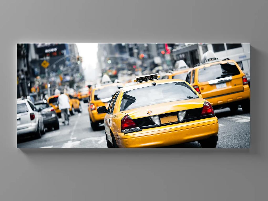 Liox XXL Obraz new yorkské žluté taxi Rozměr: 300 x 150 cm