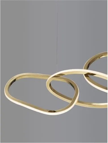Závěsné LED svítidlo NOVA LUCE GIRISH 51W 3000K 9248111 stmívatelné Triac