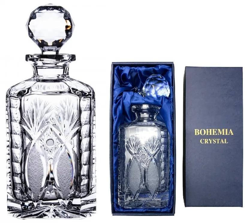 Onte Crystal Bohemia Crystal ručně broušená karafa na whisky Exclusive 800 ml