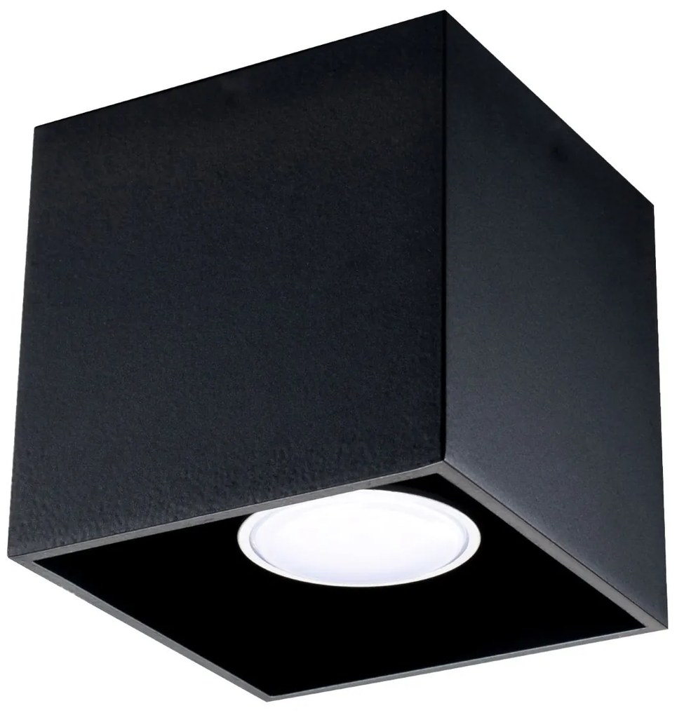 Sollux Lighting Stropní svítidlo QUAD 1 černé