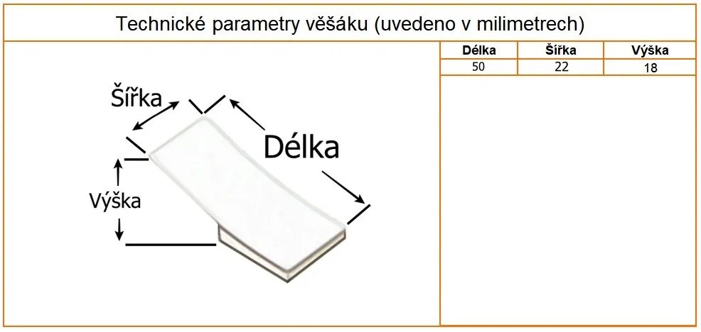 In-Design Nábytkový věšák Santos černý malý
